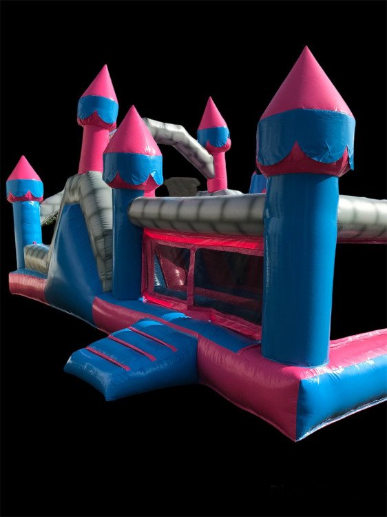 pink and blue castle - bluecastlepartyrentals Clayton NC